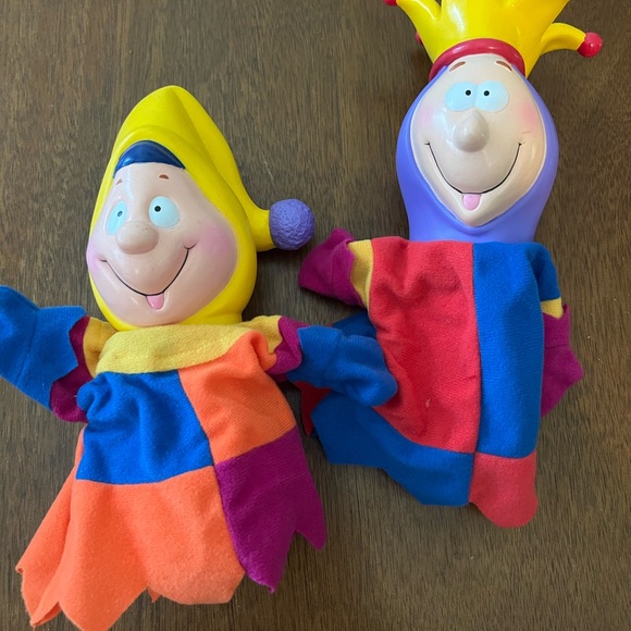 Avon | Toys | Vintage Avon Jester Puppets Set Of Two | Poshmark